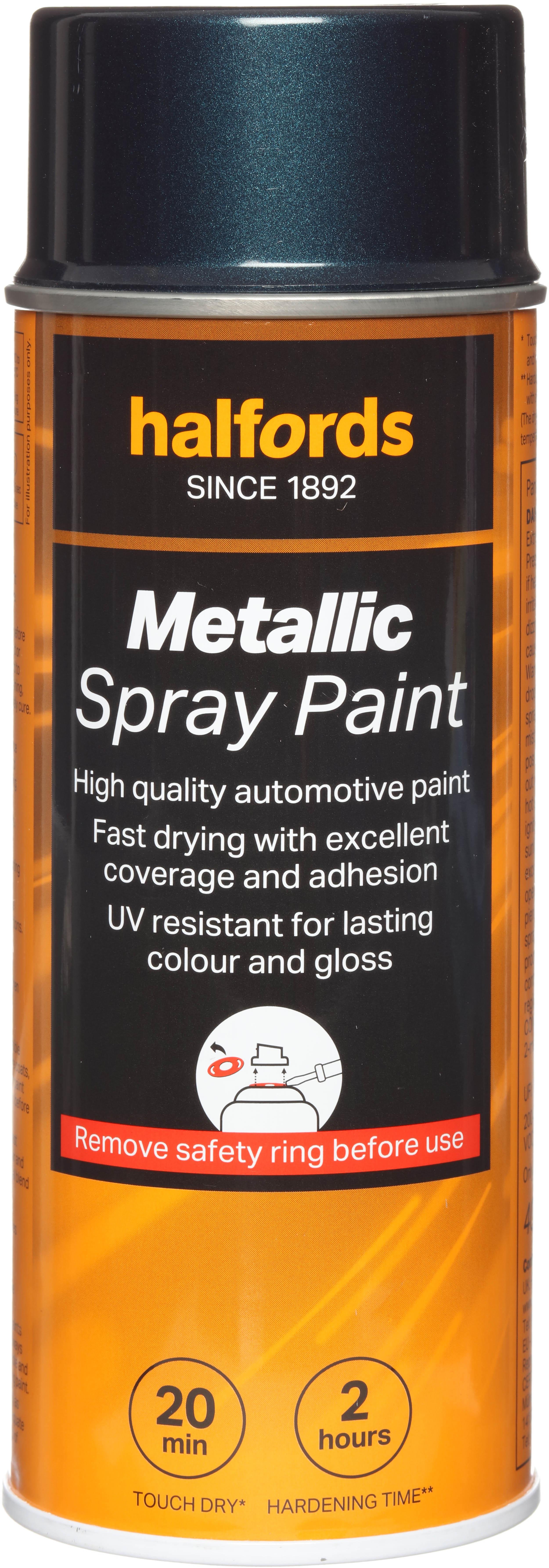 Halfords Green Metallic Car Spray Paint - 400ml | Halfords IE