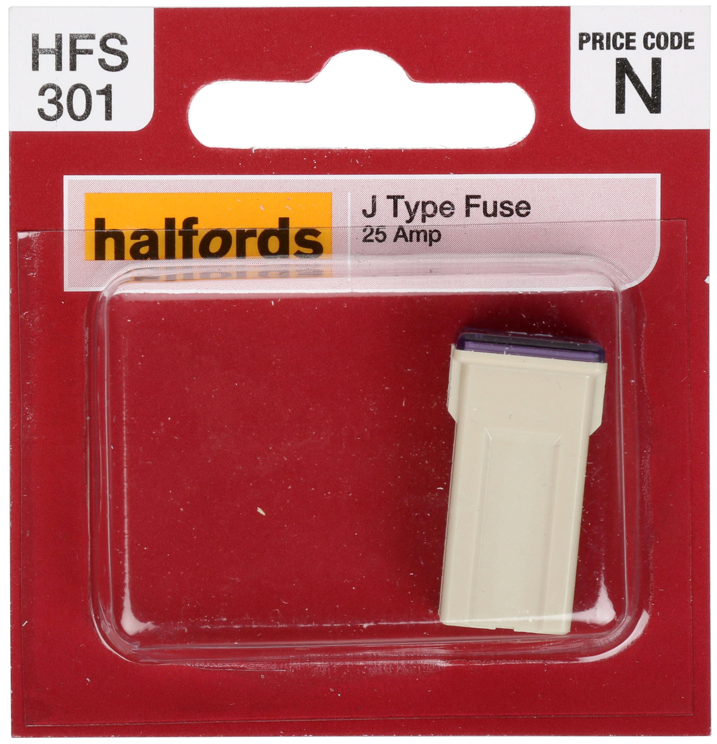 Halfords J Type Slow Blow Fuse 25AMP (FUSE213) | Halfords IE