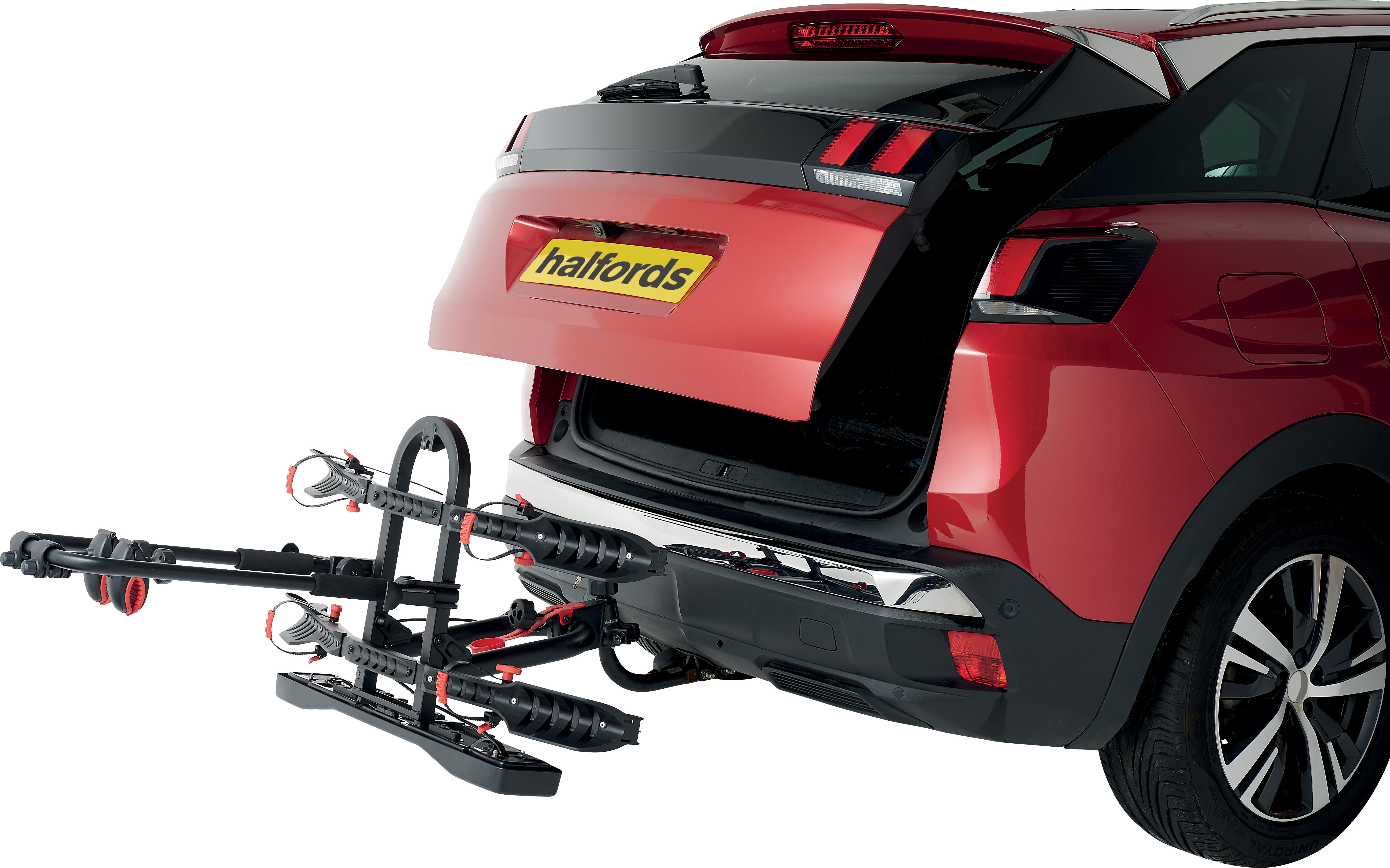 2 bike top towbar rack