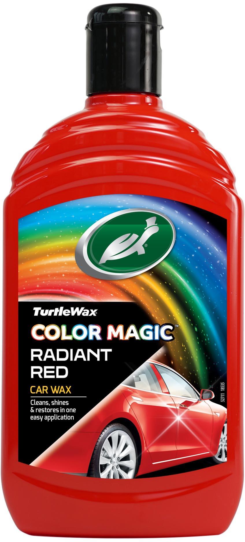 TURTLE WAX Color Magic Radiant Red Wax 500ML | Halfords IE