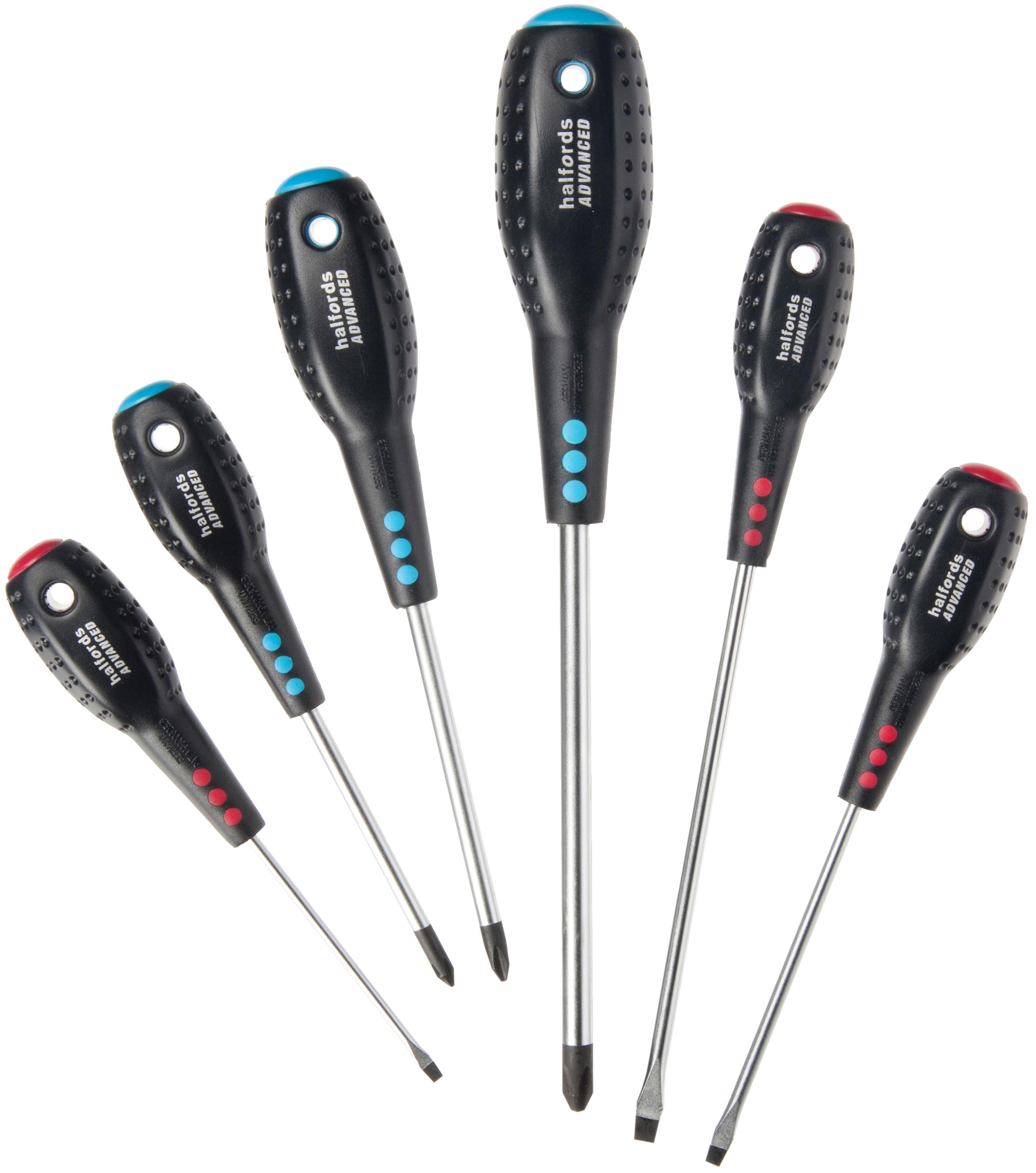 Halfords Advanced 6pc Screwdriver Set | Halfords IE